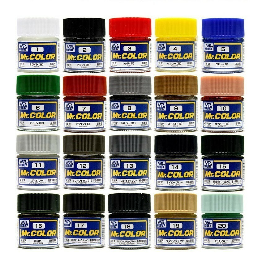Mr. Hobby (Mr. Color C1~C20) | Shopee Malaysia