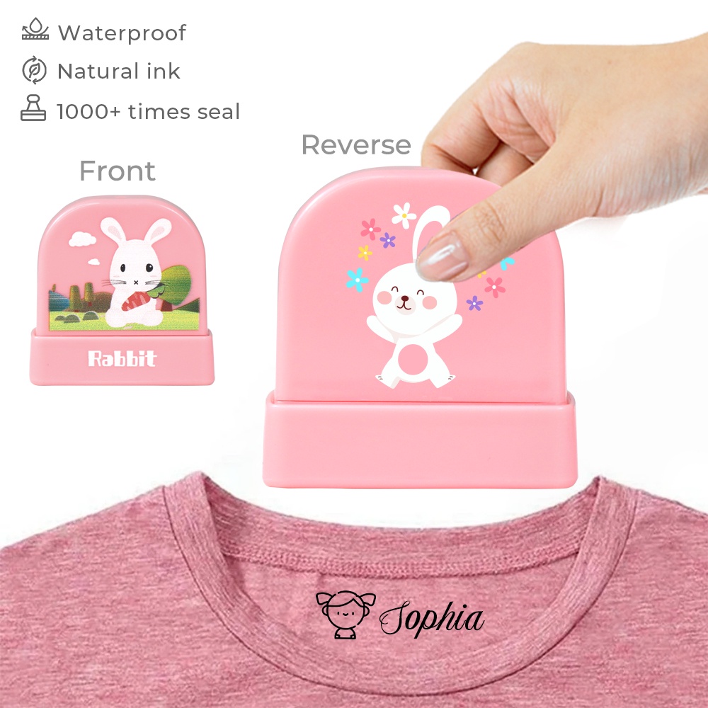 Customized Name Stamp For Child Student Clothes Stamp Toy Baby Student ...