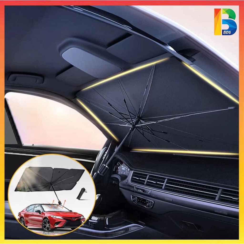 SUNSHADE UMBRELLA Sunshade Windscreen Cover Dashboard Sun UV Protector ...