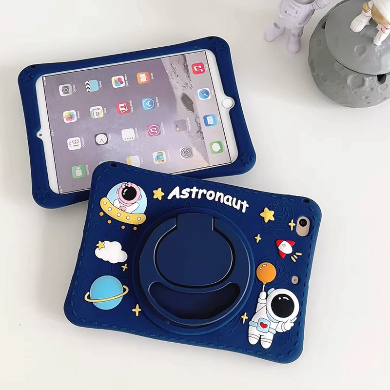 Cartoon nasa Astronaut universe Cat Tablet Case Cover For Samsung ...