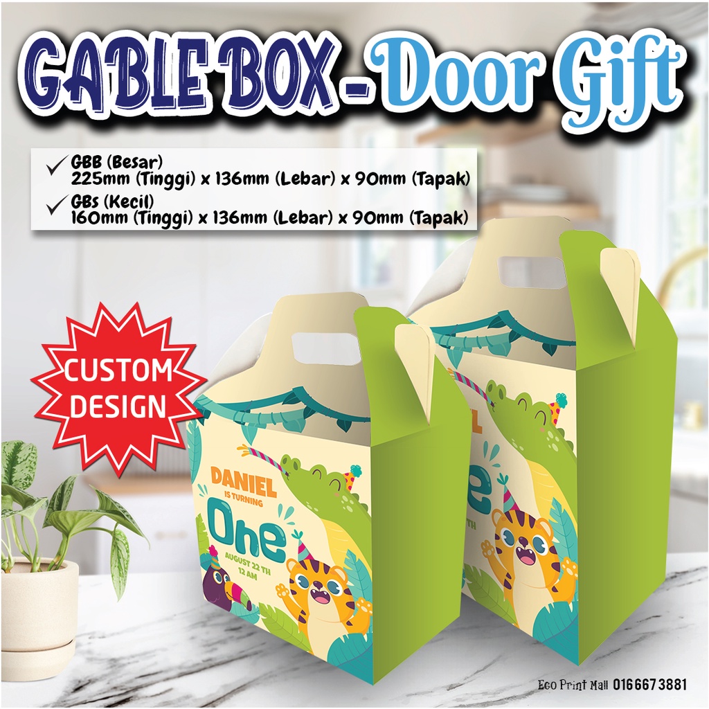 ECO PRINT MALL/Giftanda/Custom Design Birthday Gift Box/Birthday Gift ...