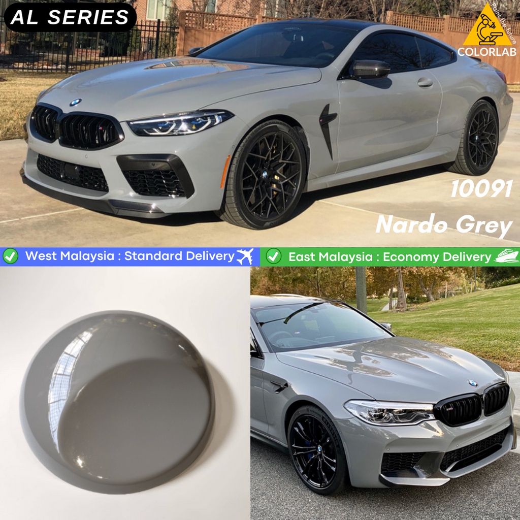 Nardo Grey-10091 2K Automotive Car Paint / Motor Paint / Cat Bancuh ...