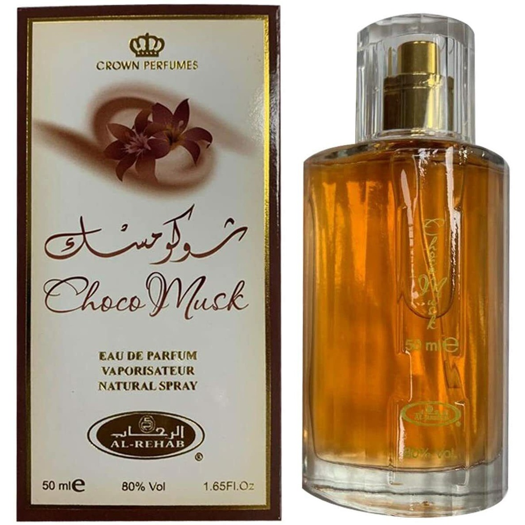 Perfume CHOCO musk Eau de Parfum (EDP) - 50ml by Al-Rehab | Shopee Malaysia