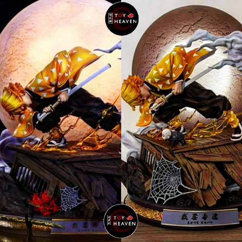 🔥READY STOCKS🔥MOONLIGHT STUDIO DEMON SLAYER AGATSUMA ZENITSU GK RESIN ...