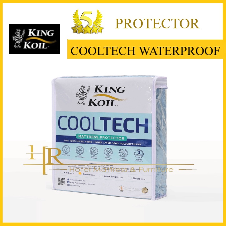 KingKoil / Cooltech / Waterproof Protector / Microfibre / HR Home / Delivery Malaysia | Shopee ...