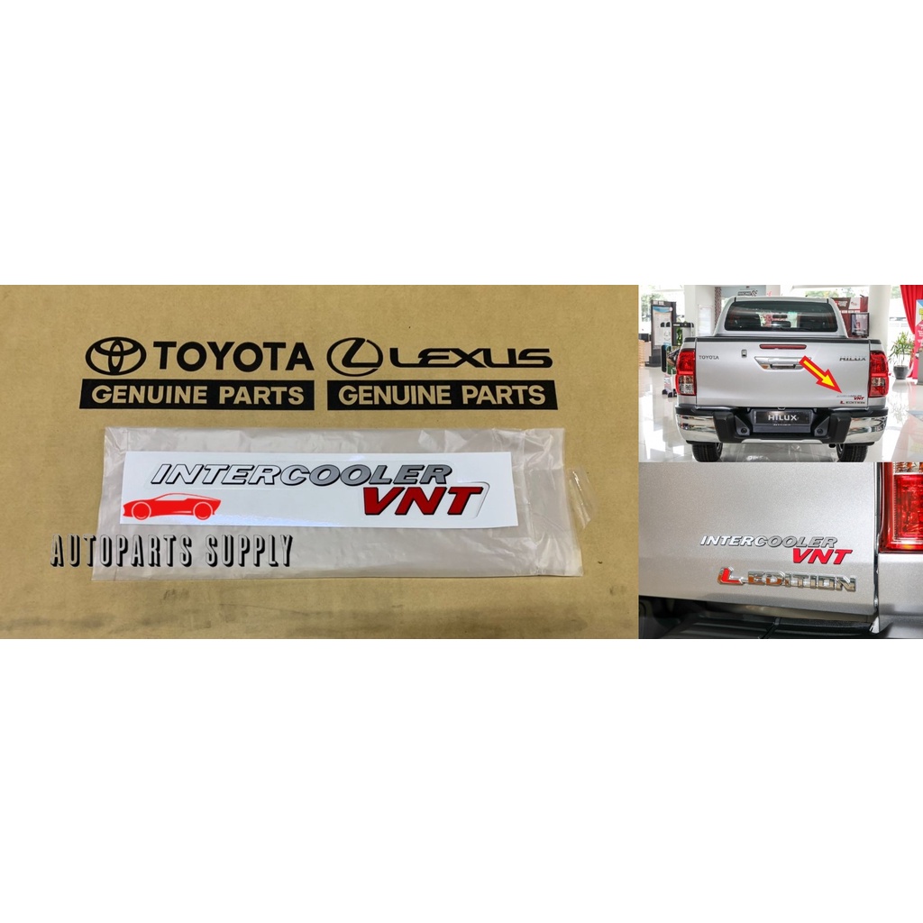 ORIGINAL TOYOTA HILUX REVO L EDITION 2016 - 2022 GUN 125 GUN126 ...