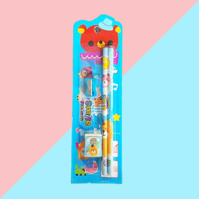 5 IN 1 Kids Stationary Stationery Set Birthday Doorgift Pencil Gift ...