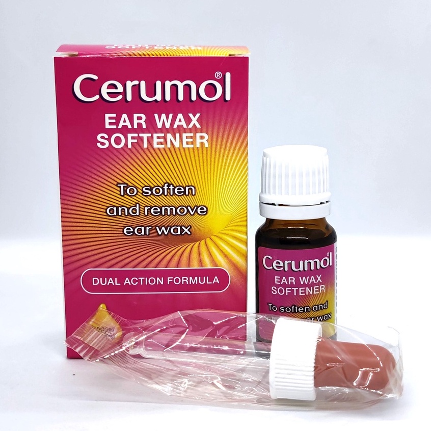 Cerumol Ear Wax Softener/ Soluwax Ear Drops 10ml (together with dropper) | Shopee Malaysia