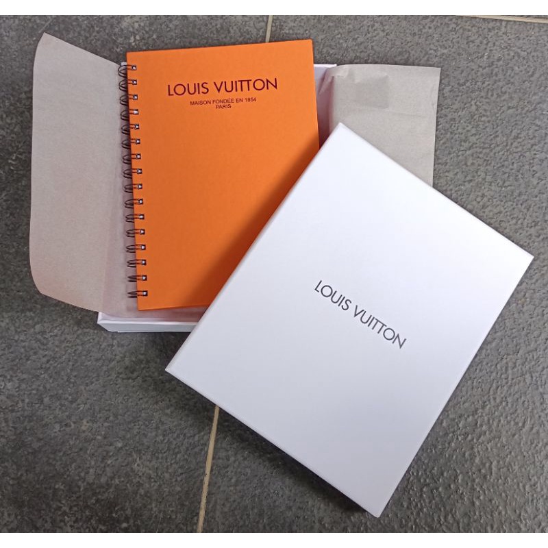 LV Luis Vuiton Notebook / Journal A5+ Premium Hard cover gift box ...