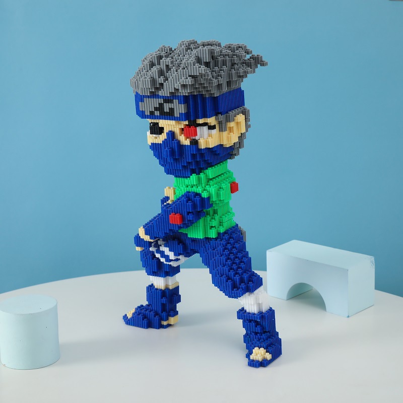 [Victoria_K]Naruto Shippuden Kakashi Sasuke Anime Blocks Cartoon Model ...