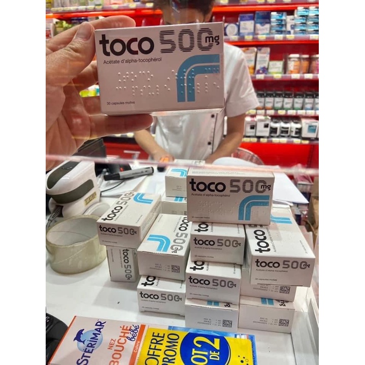(France) Vitamin E Toco 500mg 30 tablets | Shopee Malaysia