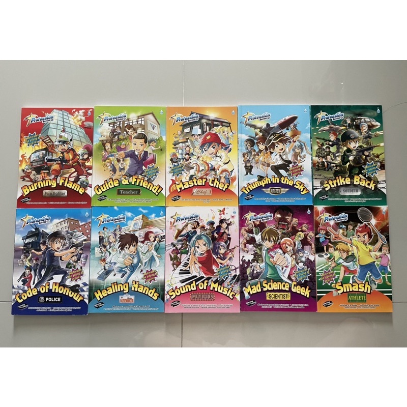 Profession series English comics #1 - #10 (Used) | Shopee Malaysia