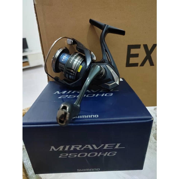 22 SHIMANO fishing reel MIRAVEL SPINNING REEL WITH 1 YEAR LOCAL WARRANTY | Shopee Malaysia