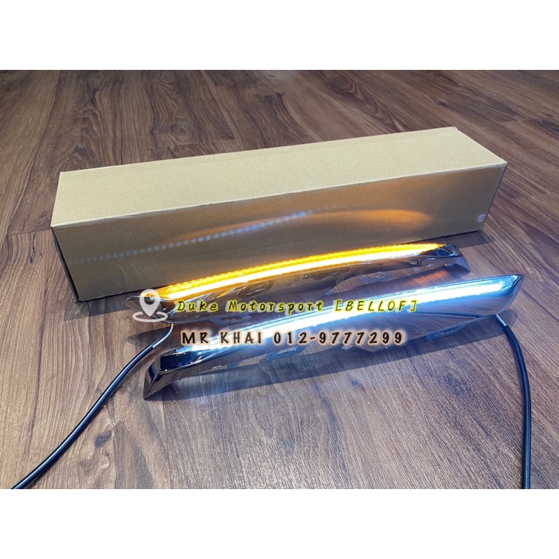 Proton X70 Front Bumper DRL Daylight With Signal LED Light Bar Running Light Day Light | Shopee ...