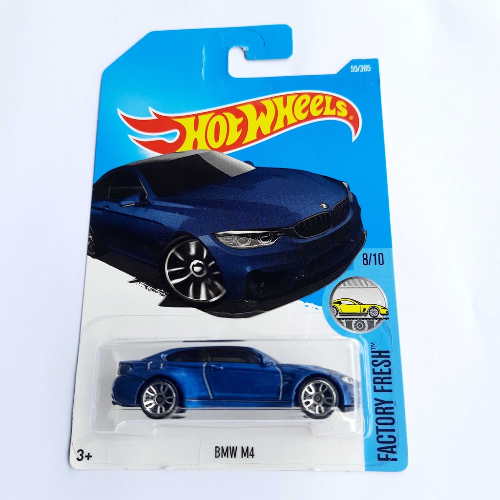 Hot Wheels BMW M4 | FACTORY FRESH | Dark Blue | 1:64 Scale | Shopee ...