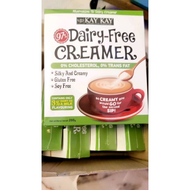 KAY KAY™ PLANT-BASED DAIRY FREE CREAMER 200g | Shopee Malaysia