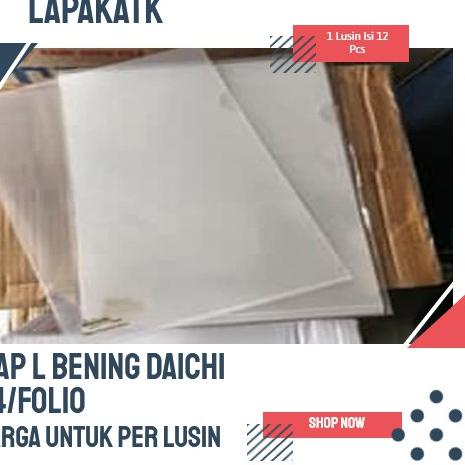 Daichi FOLIO CLEAR MAP Surprise - FOLIO / F4 (Dozen) | Shopee Malaysia