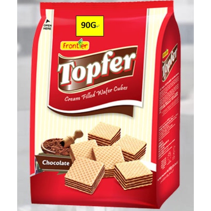 FRONTIER 90G TOPFER (CHOC O LOCO) (VANILLA)(S/BERRY) WAFER CUBE ...