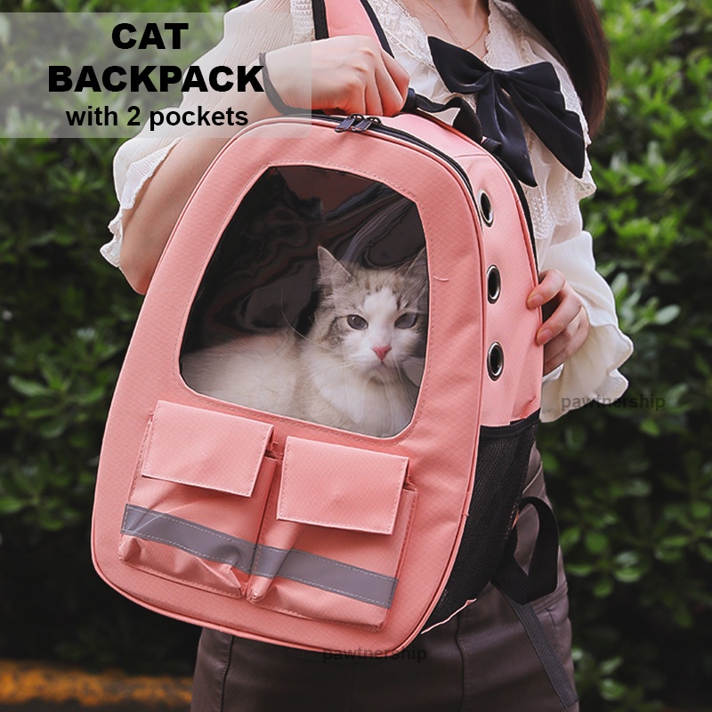 Pawtnership Pet Backpack - Cat Backpack / Dog Backpack / cat toy / Cat ...