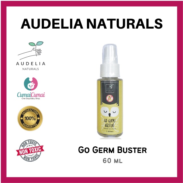 Audelia Naturals Go Germs Buster Spray (60mL) | Shopee Malaysia