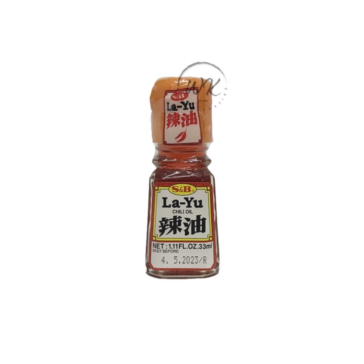 [OCT2024] S&B Rayu/Chili Oil 33ml | Shopee Malaysia