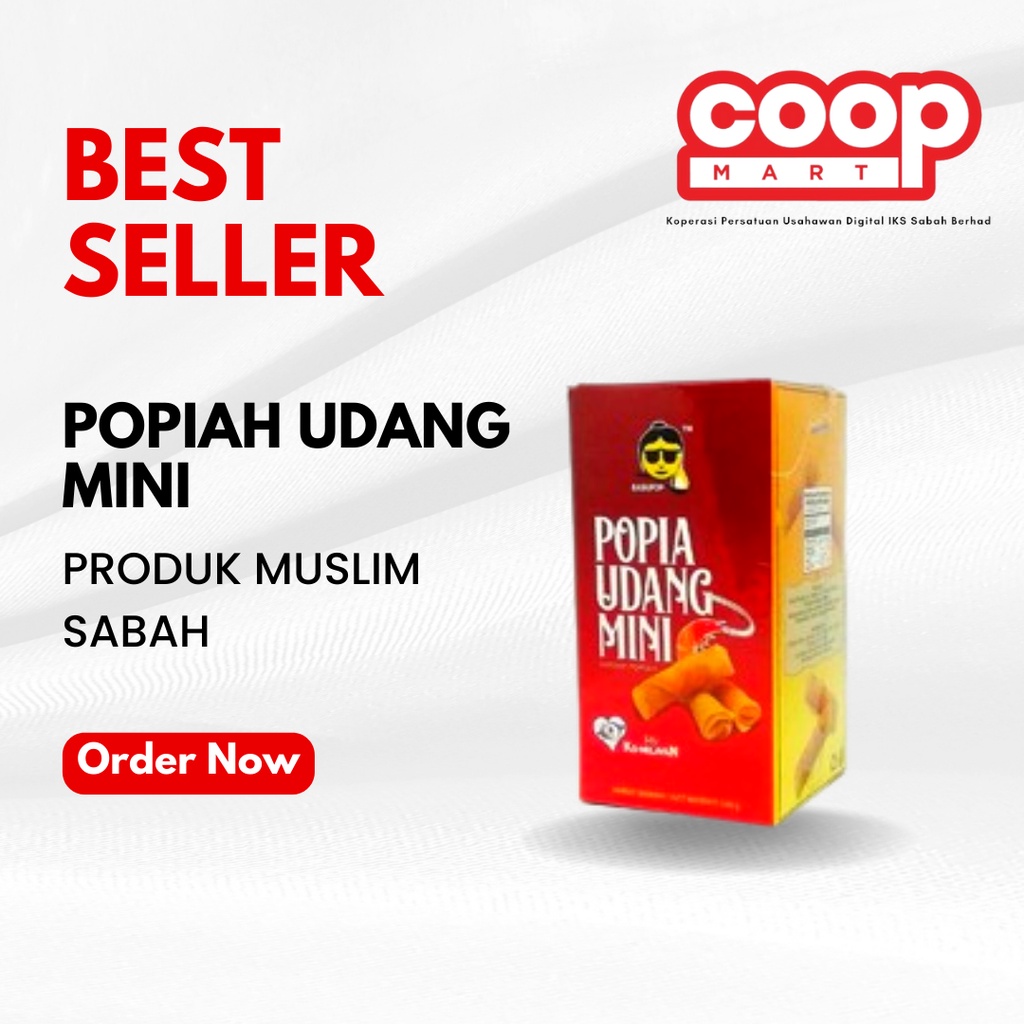 [Popiah] Popia Udang Mini Rasa Udang Yang Sebenar Produk Keluaran Sabah ...