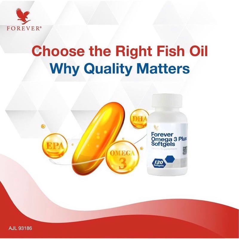 Forever Omega 3 plus (120softgel) | Shopee Malaysia