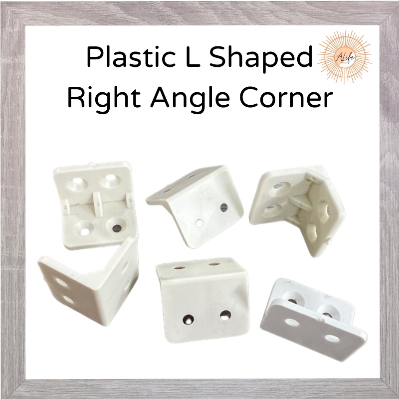 ALife World Plastic L Shaped Right Angle Corner 25mmx25mm Plastik ...
