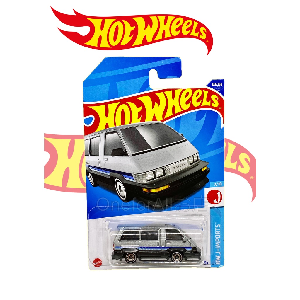 Hot Wheels 1986 TOYOTA VAN Metallic Slver Pickup 1/64 Diecast Car [7cm ...
