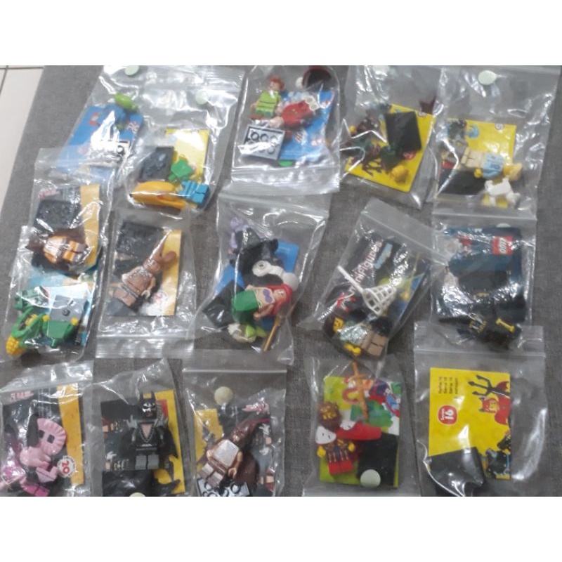 Lego Minifigure Series Loose In Ziplock for SALE!!! | Shopee Malaysia