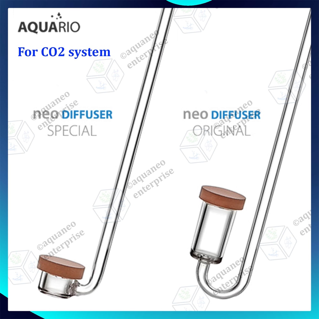 Aquario Neo CO2 Diffuser Original Special - Short Extend S M L | | nano diffuser co2 aquascape ...