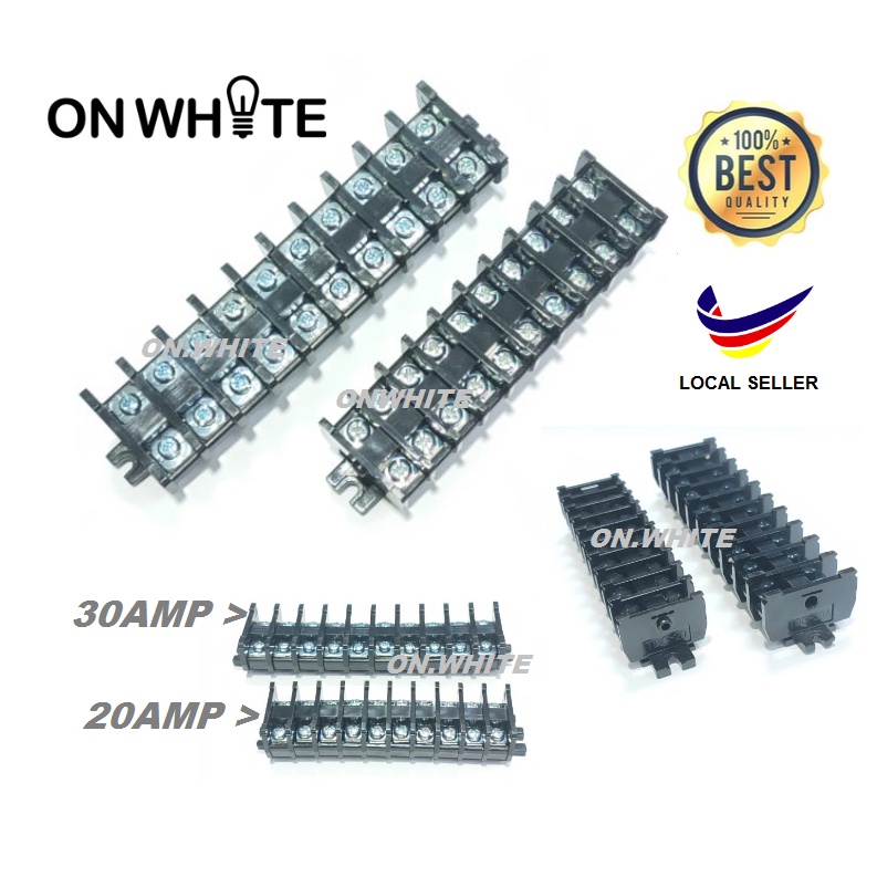 TERMINAL BLOCK TBC-(20A , 30A) 10 POLE CASSETTE ASSEMBLY TERMINAL BLOCK ...
