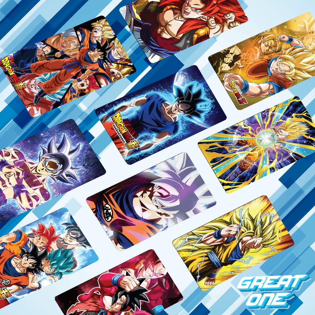 Dragon Ball Goku Sticker Card Cover Touch n Go Access MRT LRT ATM Bank ...