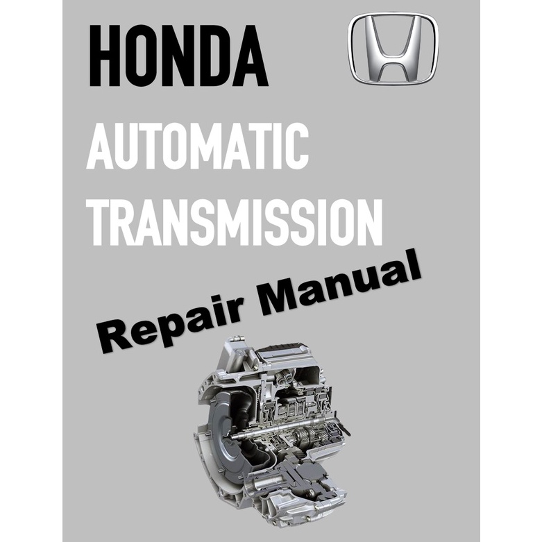 HONDA AUTOMATIC TRANSMISSION REPAIR MANUAL | Shopee Malaysia