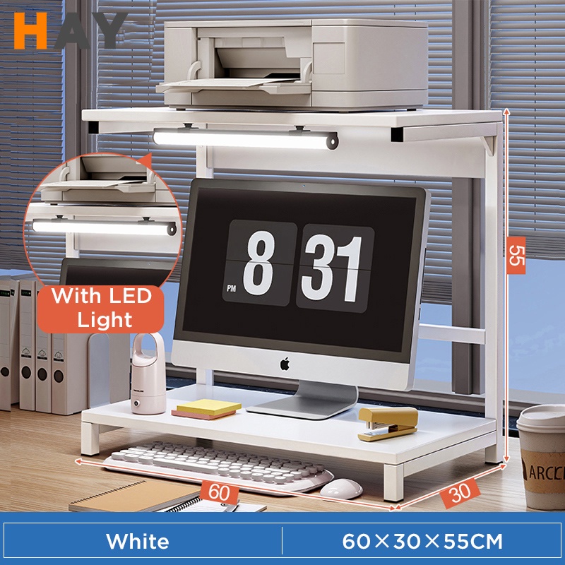 Printer Rack Monitor Stand Computer Monitor Screen Increased Shelf ...
