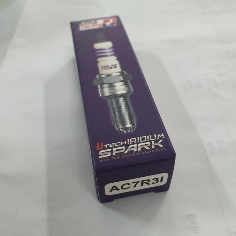 Y15ZR/LC135/RS150/Wave125/FZ150 UMA RACING UTECH IRIDIUM SPARK PLUG 100 ...