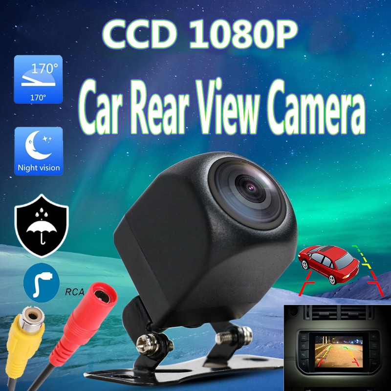 170° CCD 1080P Car Rear View Camera HD Vehicle Reverse Camera 12V ...