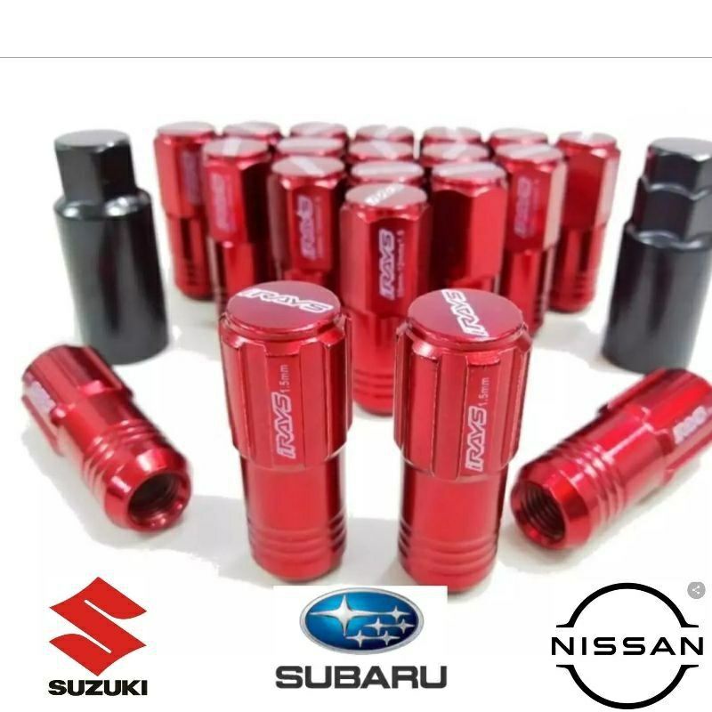 RAYS Racing Nut & Lock (Tayar Nut Panjang) Wheel Nut Sport Rim (Nut ...