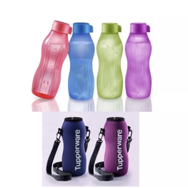 Tupperware XtremAqua Eco Bottle 880ml/ Eco Bottle Pouch/ Sarung Air ...