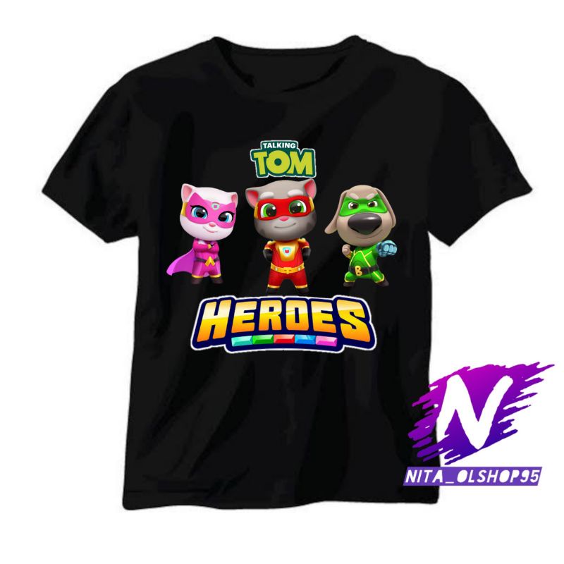 Talking tom heroes children's t-shirts my talking tom heroes clothes ...