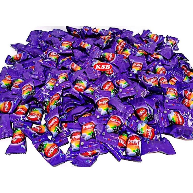 Gula Timbang Fruities Chewy Candy Apple/Strawberry/Mango/Orange ...