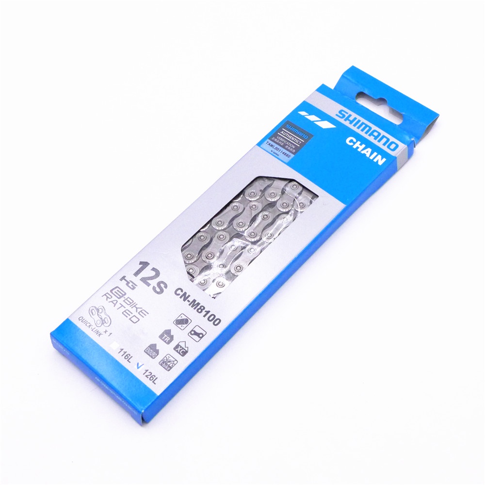 Shimano CN-M8100 XT / Ultegra 12 speed Bicycle Chain 126 link with ...