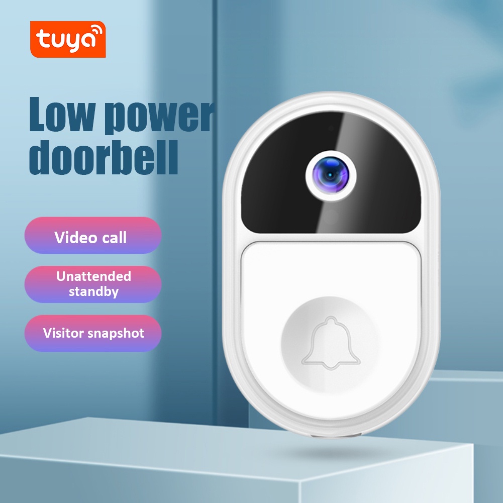 Tuya Video Doorbell WiFi Outdoor Door Bell Waterproof IP65 Battery ...