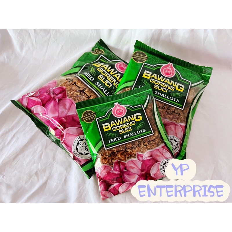 [Ready Stock] Fried Onion Suci | Bawang Goreng Suci 90g / 180g / 450g | Shopee Malaysia