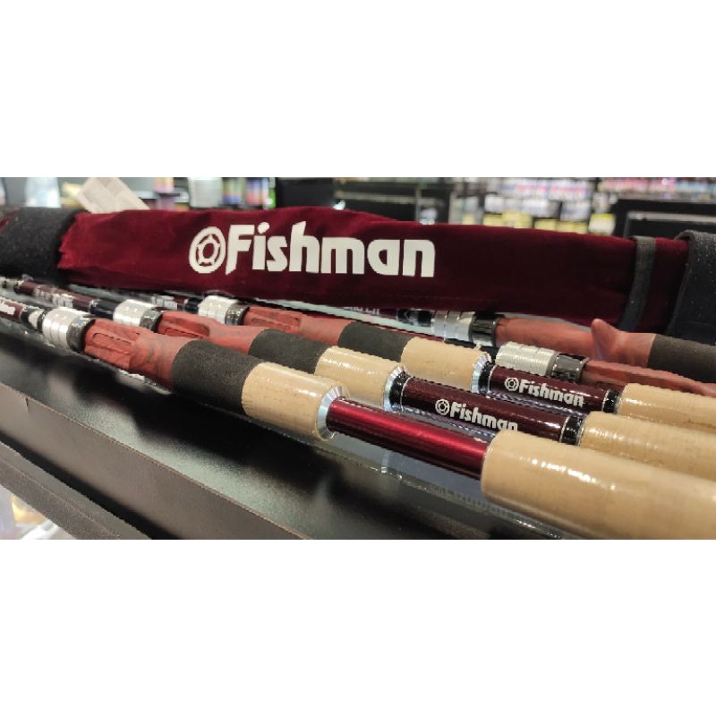 FISHMAN (3pcs) BAITCASTING TRAVEL ROD | Shopee Malaysia