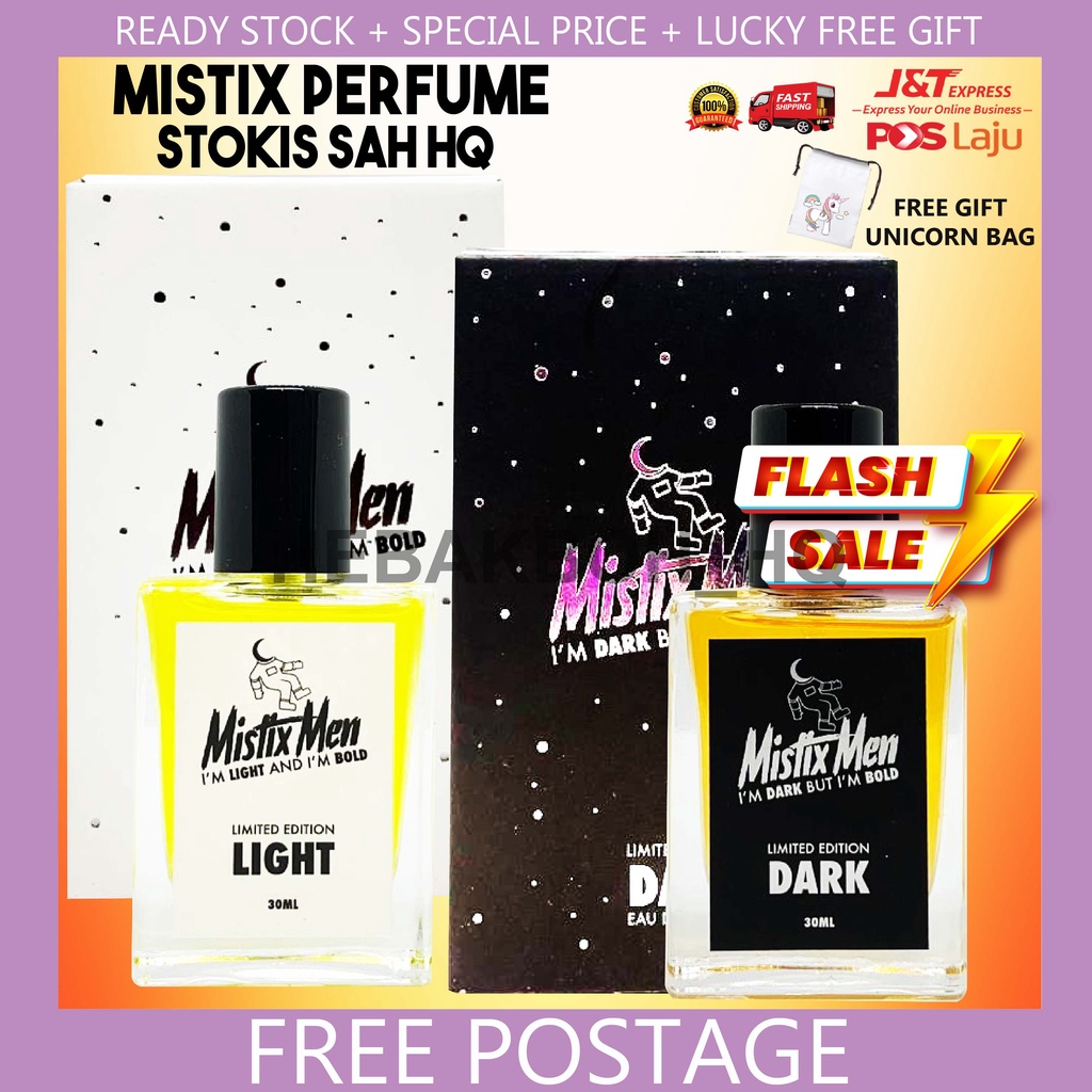 🔥 HQ Mistixperfume Minyak Wangi Lelaki Viral Mistixmen Perfume Dark & Light Mistix perfume ...