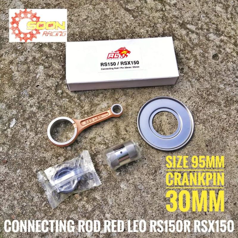 RS RSX RED LEO CONROD CONNECTING ROD REDLEO 95MM FOR STANDARD CRANKSHAFT HONDA RS RS150R RS150 ...