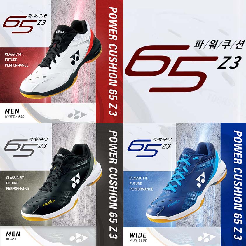 YONEX Power Cushion 65Z3 MEN / 65 Z3 WIDE Badminton Shoes | Shopee Malaysia