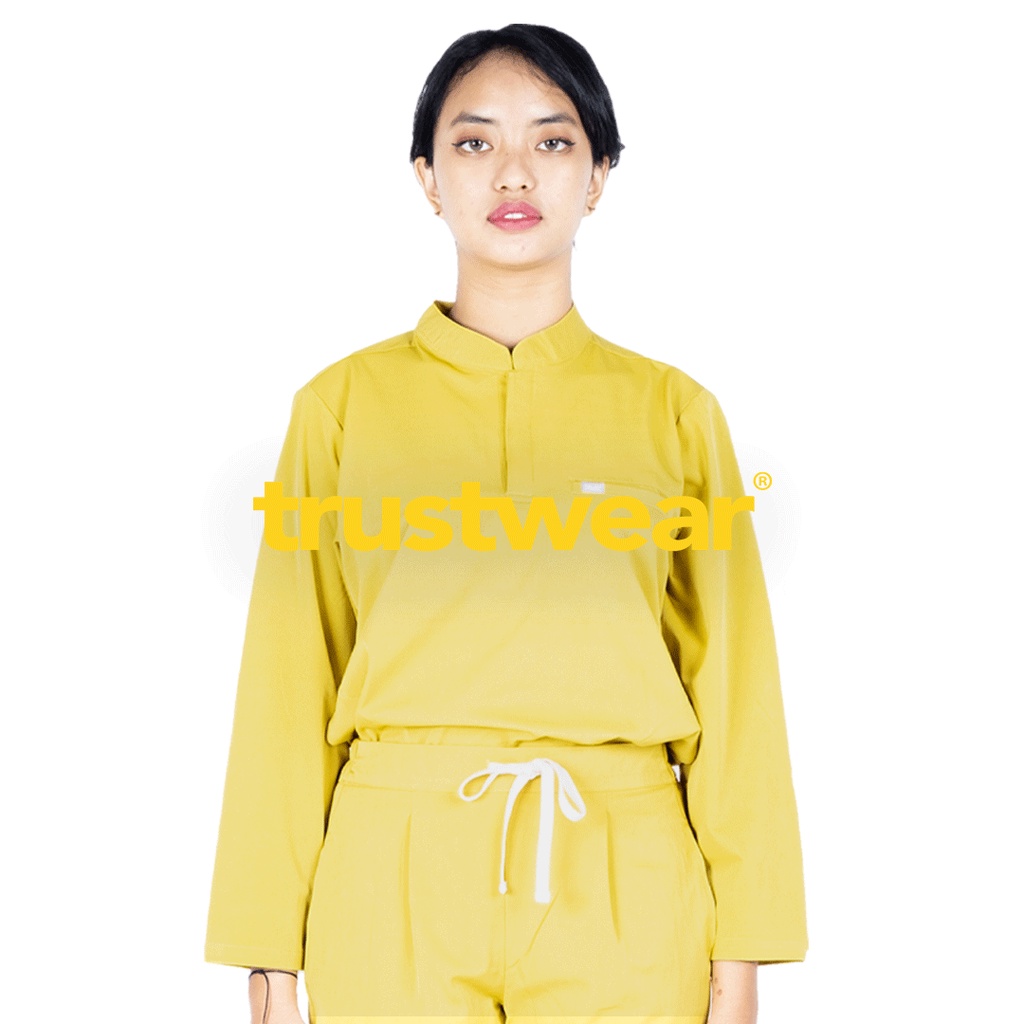 [Series Jayden] Doctor's Scrub/Set Of OKA OK Nurse/Doctor Long Sleeve ...
