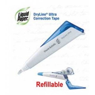 Papermate Liquid Paper Dryline Ultra Refillable Correction Tape Body or ...